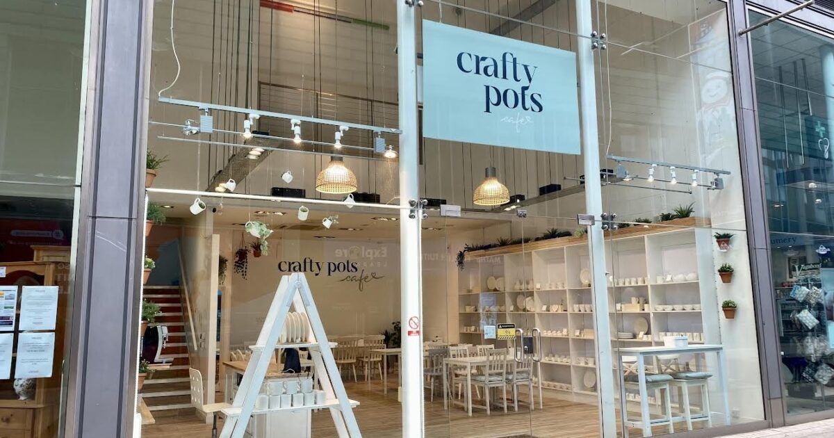 A creative partnership with Crafty Pots Café - Momentum Children's Charity