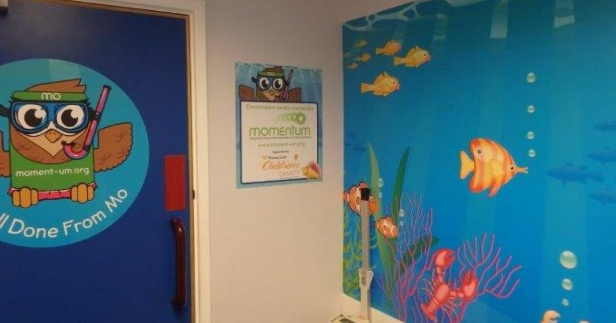 Kingston Hospital's triage room in the children's Emergency Department ...