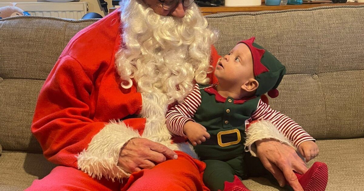 Santa braves storm to visit Momentum families - Momentum Children's Charity