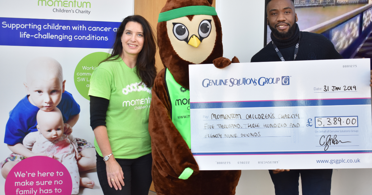 Become a corporate partner - Momentum Children's Charity