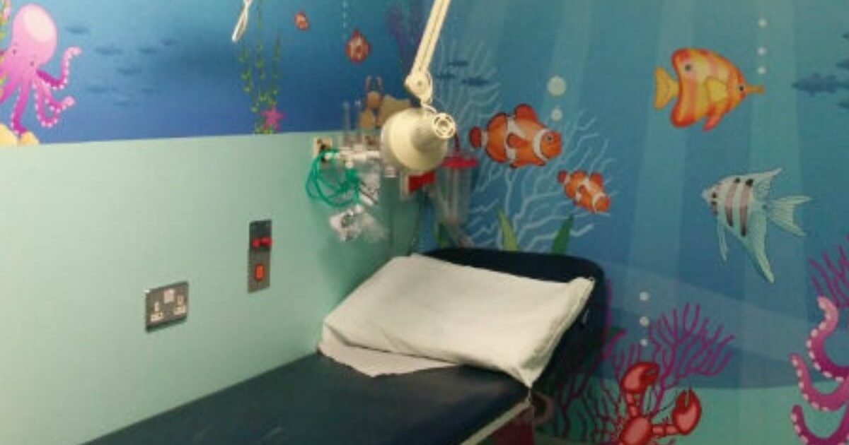 Sea-Themed Treatment Room - Momentum Children's Charity